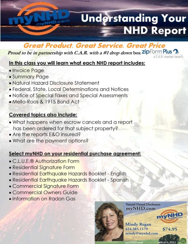 Understanding your NHD Report with Mindy Regan - LASAOR